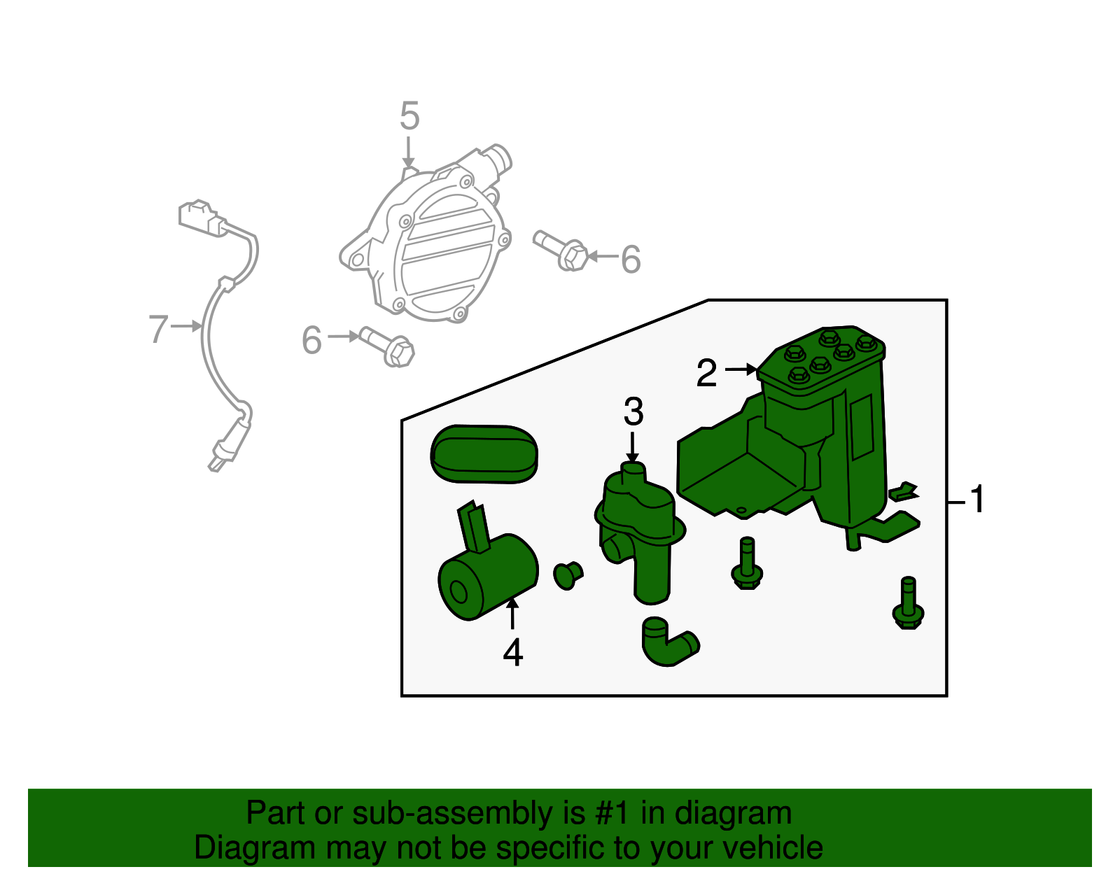 2008-2015 Land Rover LR2 Vapor Canister LR176851 | Land Rover Parts Direct