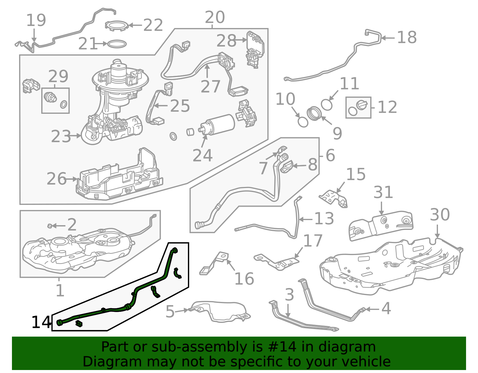 2020-2025 Toyota Highlander Breather Tube 77227-0E090 | Toyota Parts Center