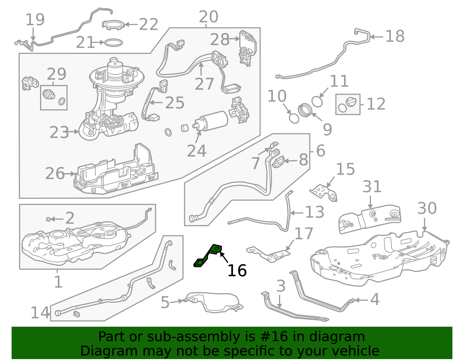 2020-2025 Toyota Highlander Breather Tube Support 77218-0E120 | OEM ...
