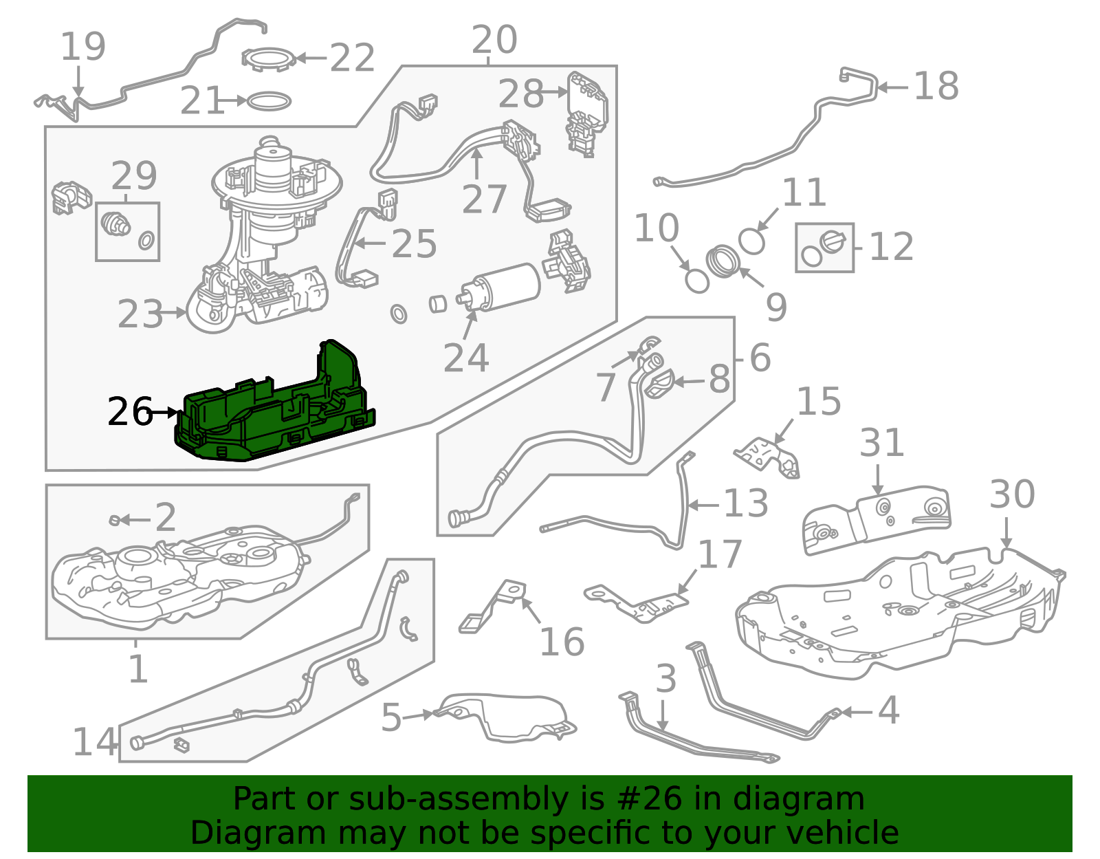 2020-2025 Toyota Fuel Pump Bowl 77103-0E040 | MotorMotor