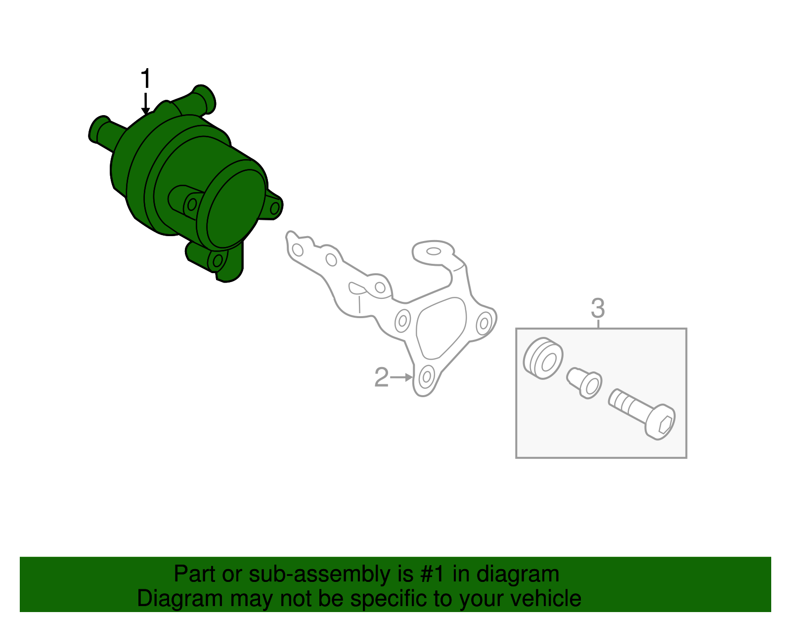 2011-2017 Volkswagen Touareg Auxiliary Pump 059-121-012-B | OEM Parts ...