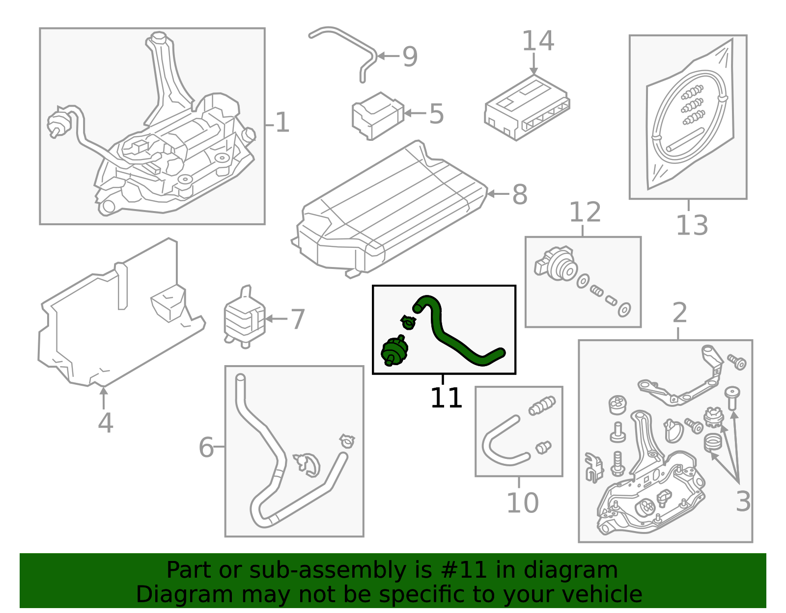 4G0-698-030 - Repair Kit 2012-2018 Audi | Audi OEM Parts