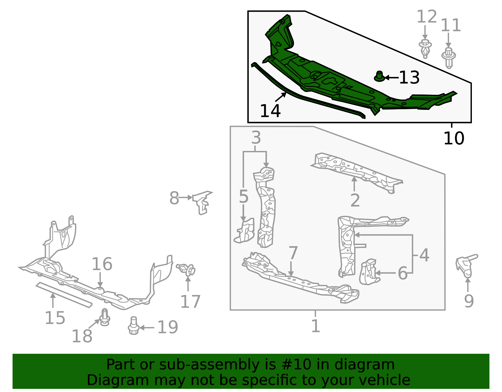 71129-TX6-A00 - High-Quality Sight Shield for 2013-2015 Acura ILX ...