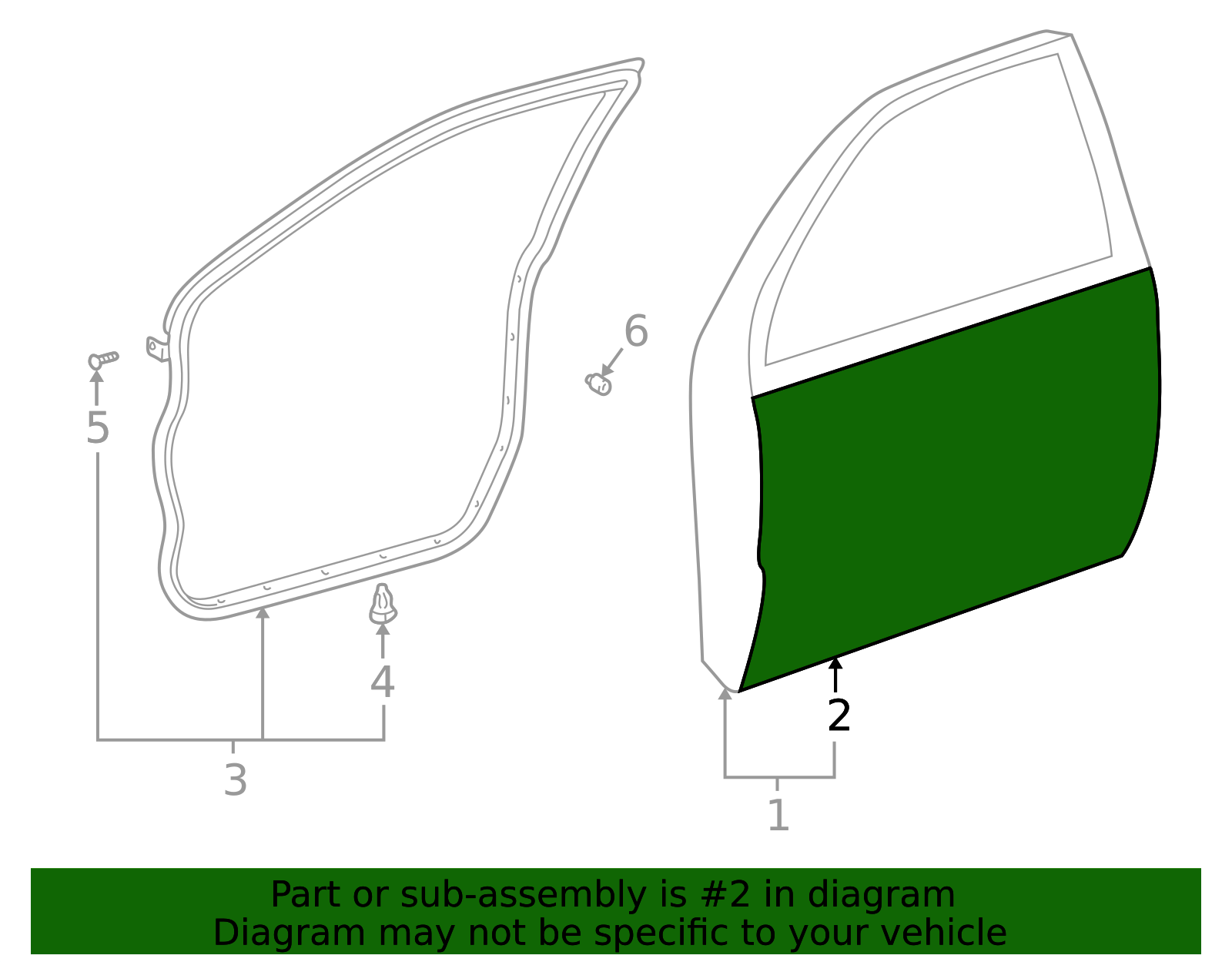 2001-2007 Toyota Highlander Outer Panel 67112-48020 | MotorMotor