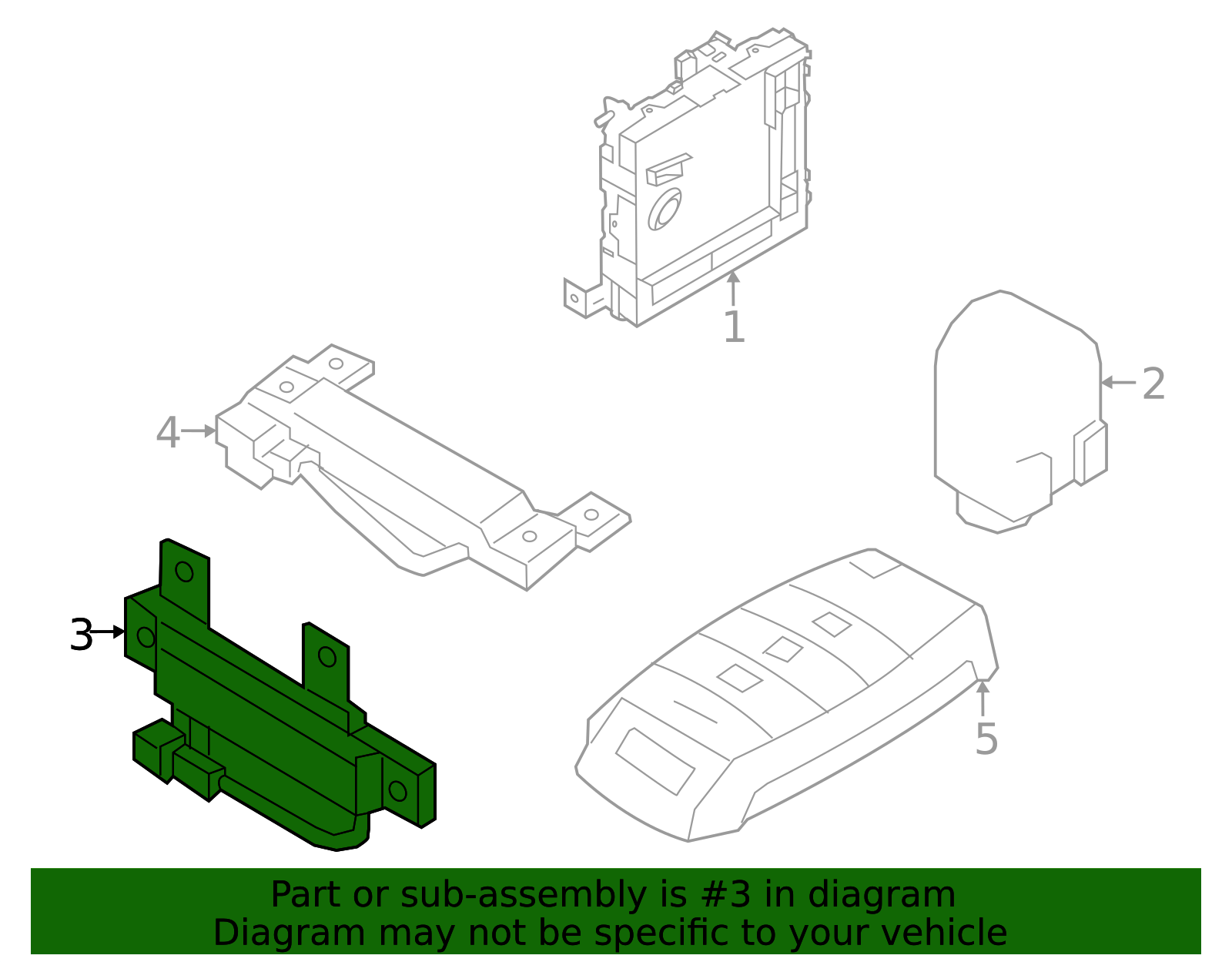 95460-Q5100 - Keyless Entry Antenna 2021-2025 Kia Seltos | Kia.Parts Store