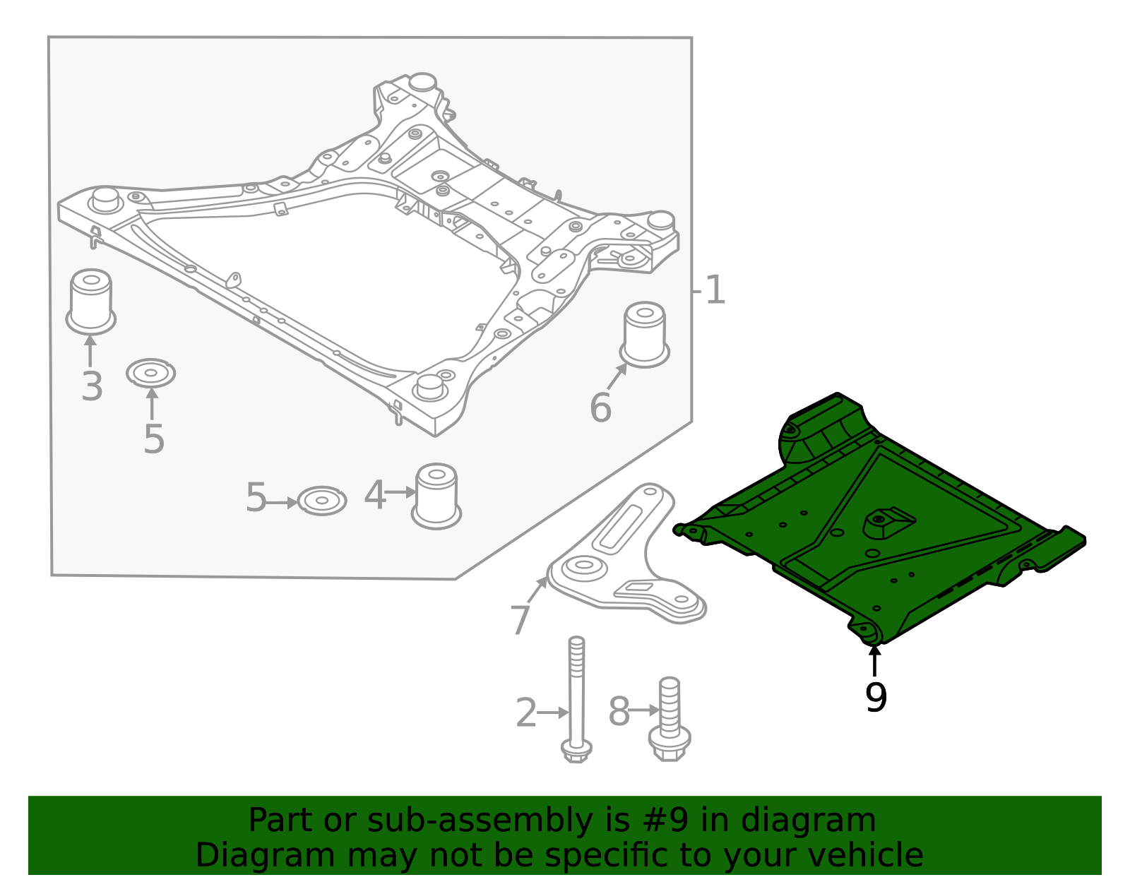 62408-CW000 - Under Cover 2023-2025 Kia Sportage | Kia.Parts Store