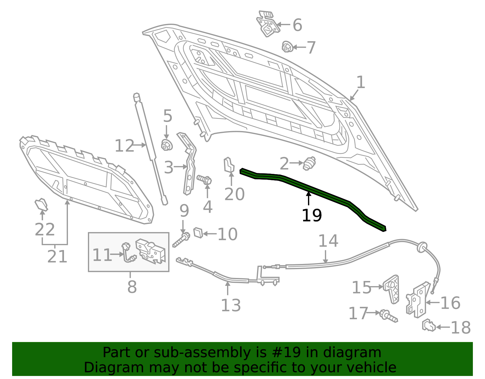 2018-2020 Volkswagen Atlas Rear Seal 3CN-823-723 | OEM Parts Online