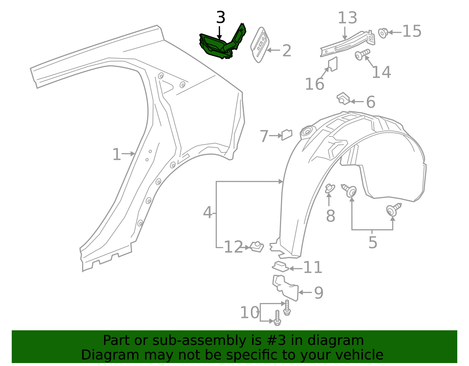 84837175 - 2019-2025 Cadillac XT4 - Fuel Tank Filler Pipe Housing ...