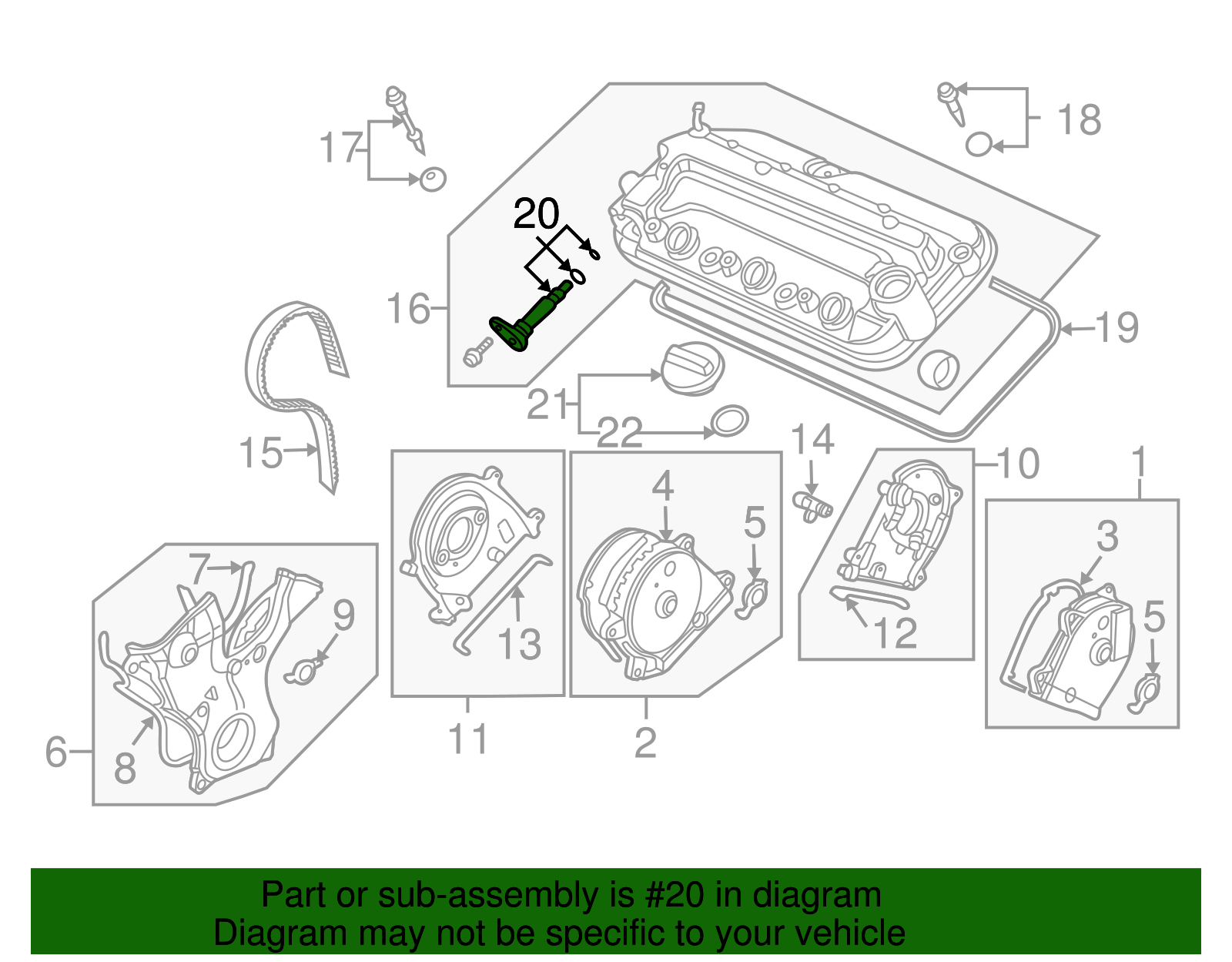 17130-RYE-A01 - PCV Valve 2007-2014 Acura | Curry Acura Parts