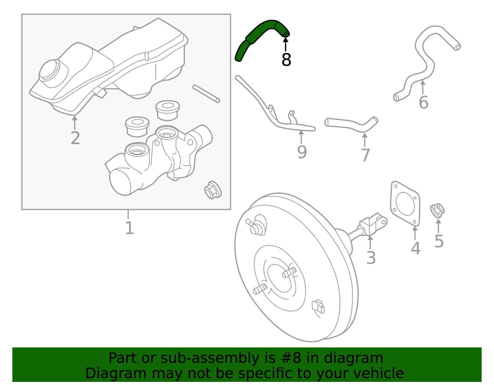 2019-2020 Infiniti QX50 Vacuum Hose 47474-5NA0A | INFINITI OF WEST CHESTER