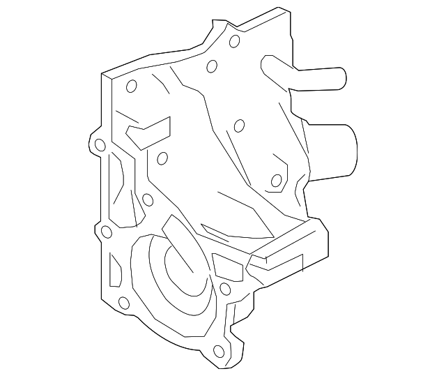 2020-2025 Nissan Thermostat Housing 11061-6LB0A | TascaParts.com