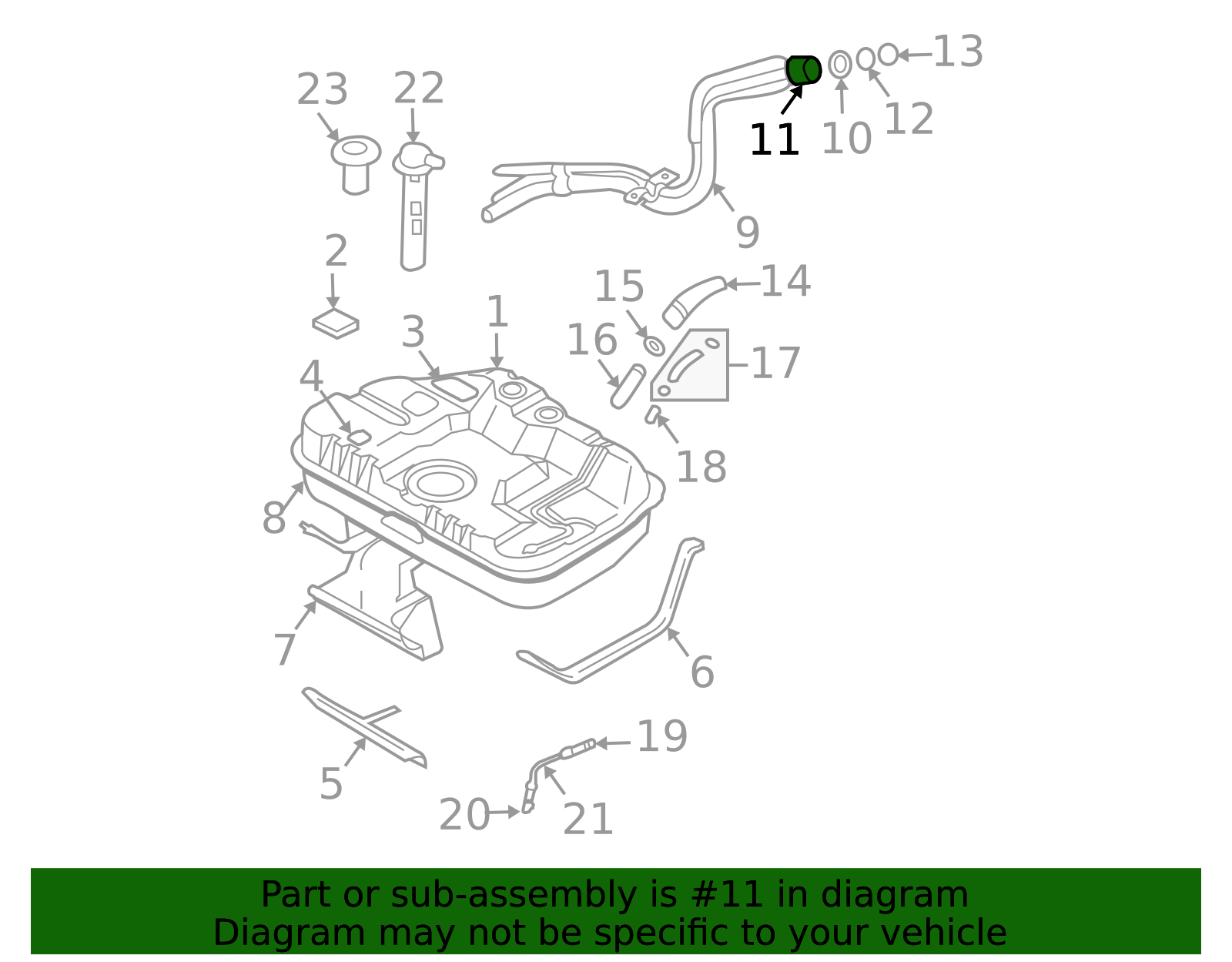 2003-2008 Hyundai Tiburon Separator 31050-2C710 | QuirkParts