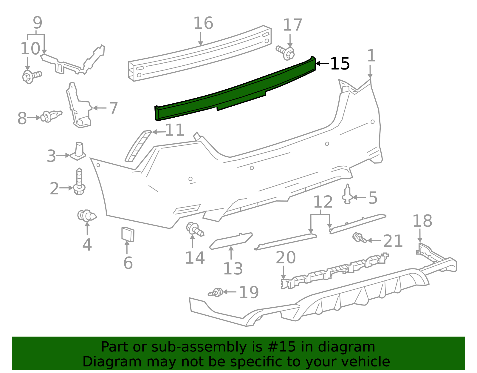 2018-2024 Toyota Camry Absorber 52615-06190 | OEM Parts Online