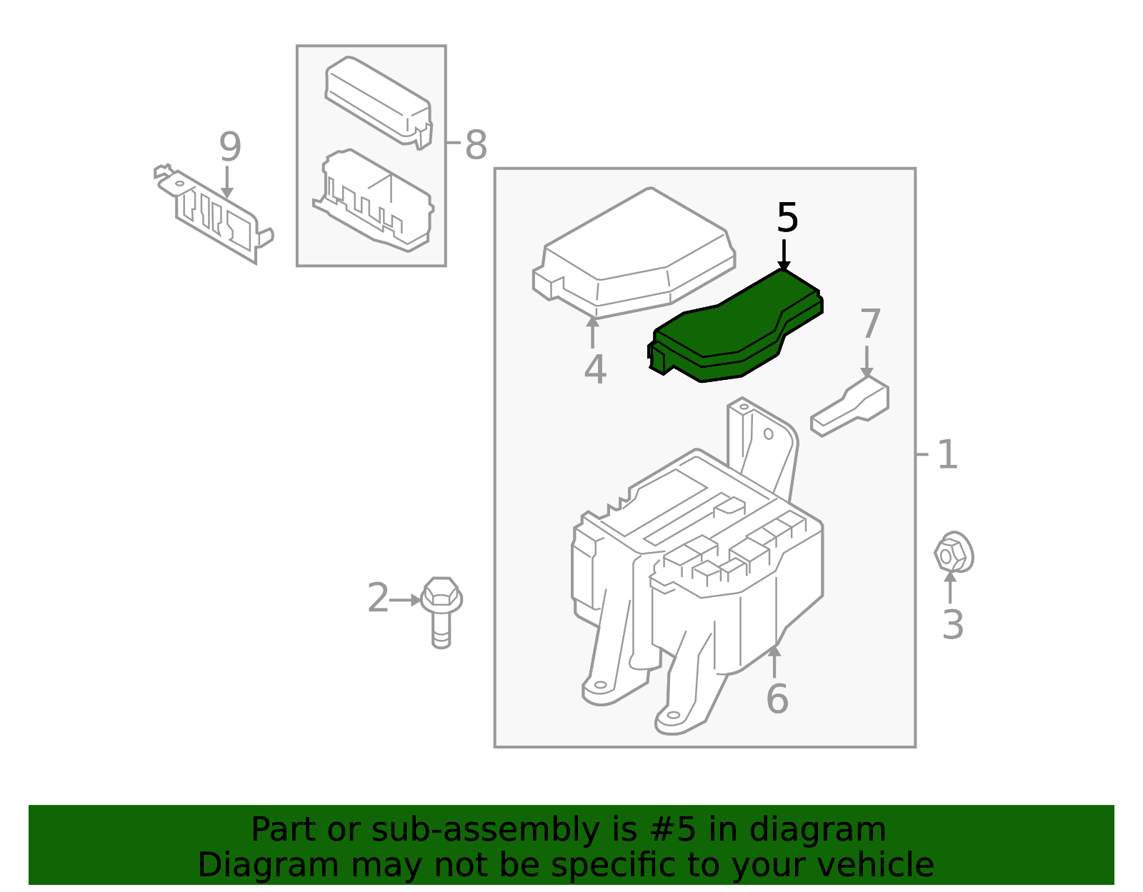 TK21-66-762 - Upper Cover 2013-2015 Mazda CX-9 | MazdaParts.US Store