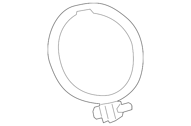 18-30-7-606-136 - Converter & Pipe Retainer Ring 2012-2025 BMW ...