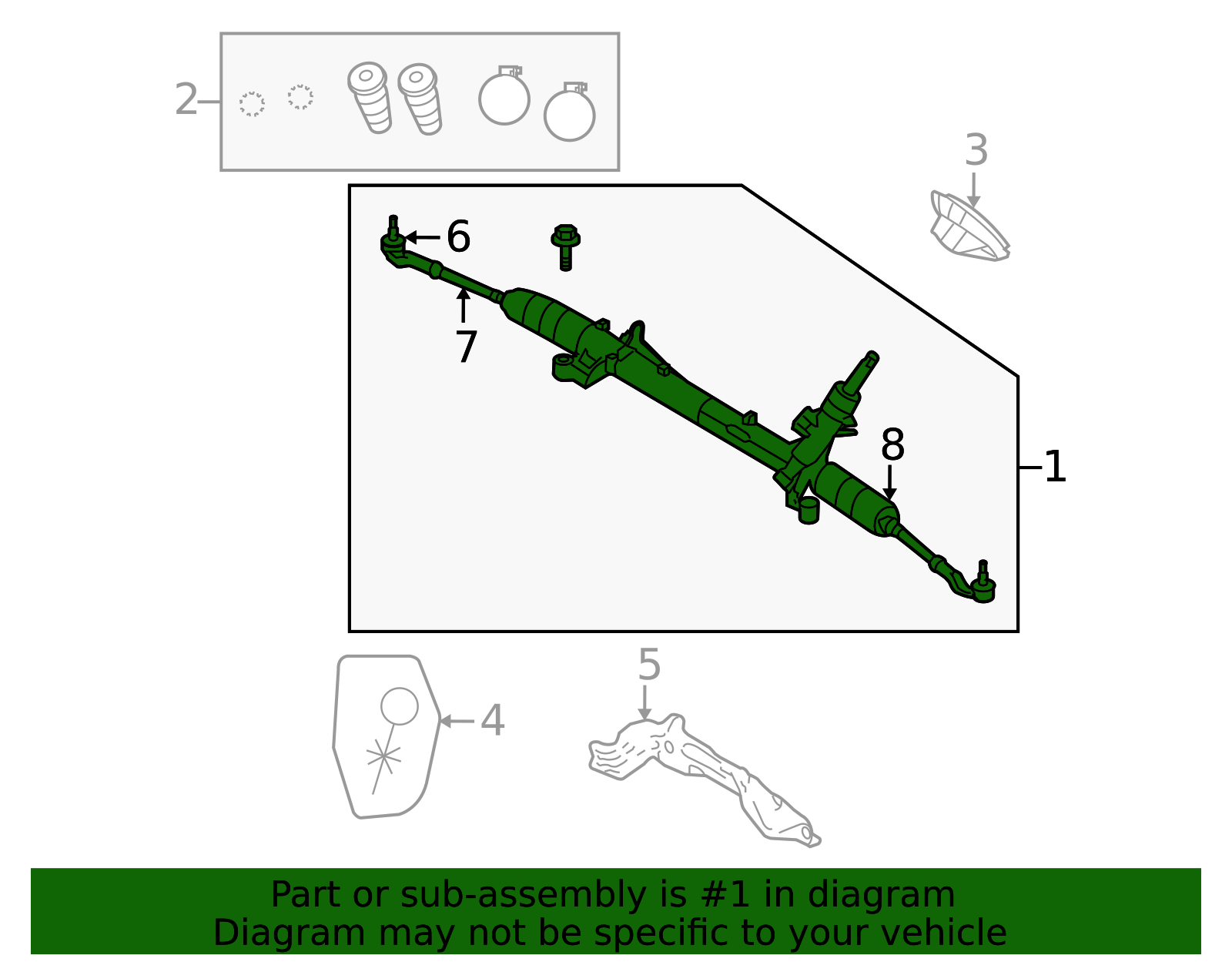 36002026 - Gear Assembly - 2005-2010 Volvo | Volvo OEM Parts Direct