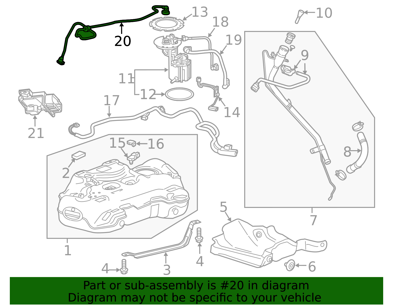 84034286 - 2019-2024 GM - Fuel Feed Pipe | Partners Chevy