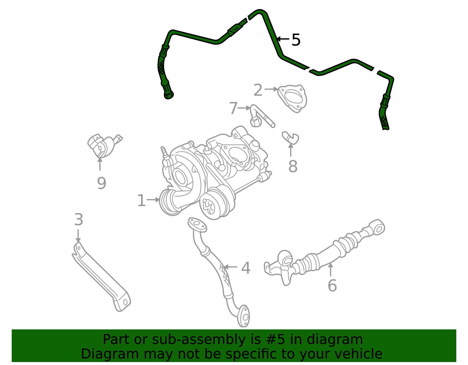 Oil Line 06B-145-771-P | OEM Parts Online
