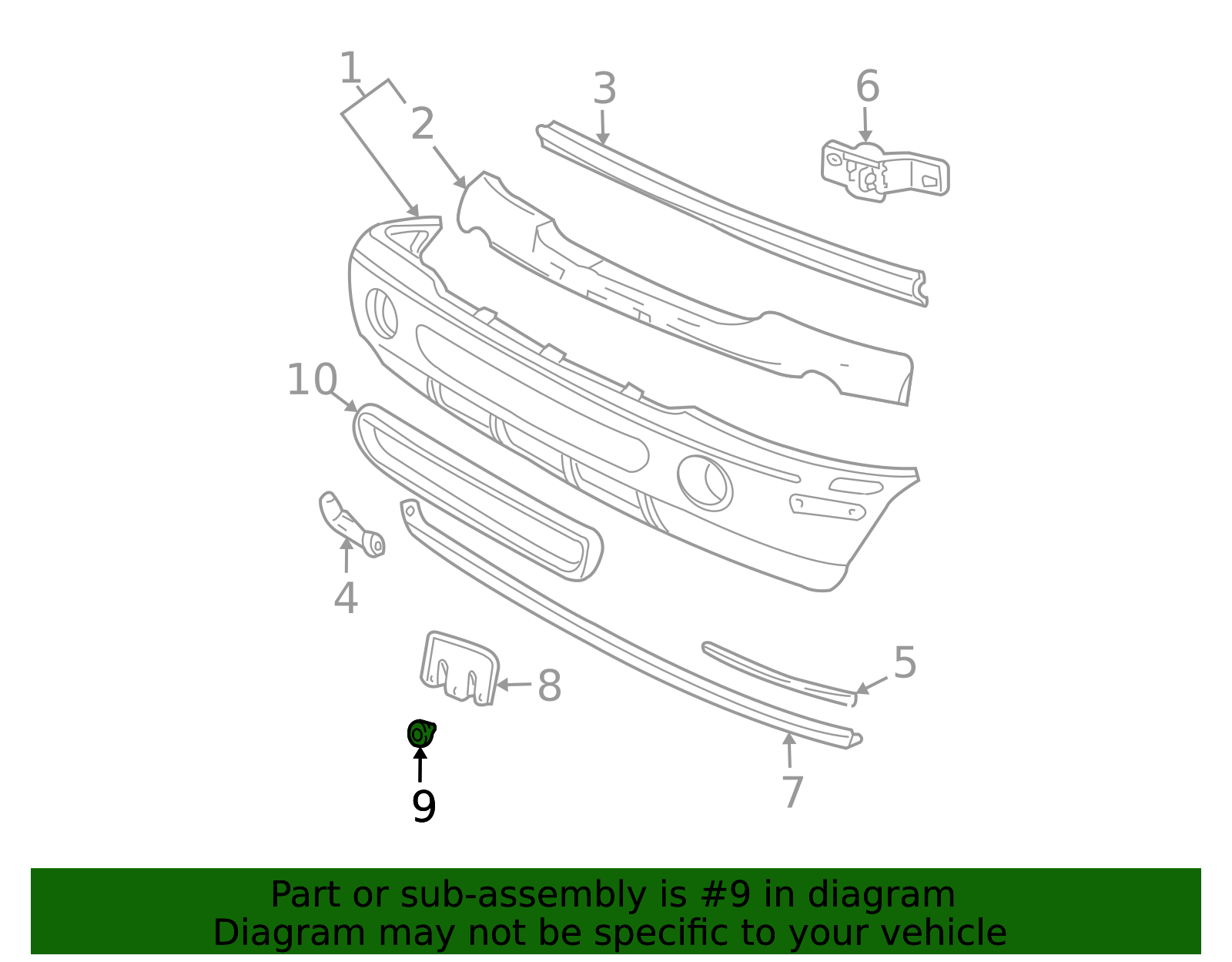 Ford Dealership 2002-2025 Ford License Plate Bracket Rivet W704342-S300 ...