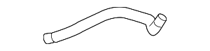 2010-2017 GM Coolant Recovery Reservoir Outlet Hose 25952834 ...