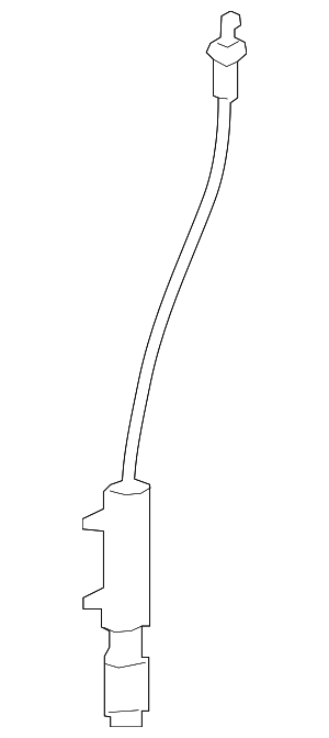 9107601500 - Sliding Door Lock Actuator Cable 2019-2024 Mercedes-Benz ...