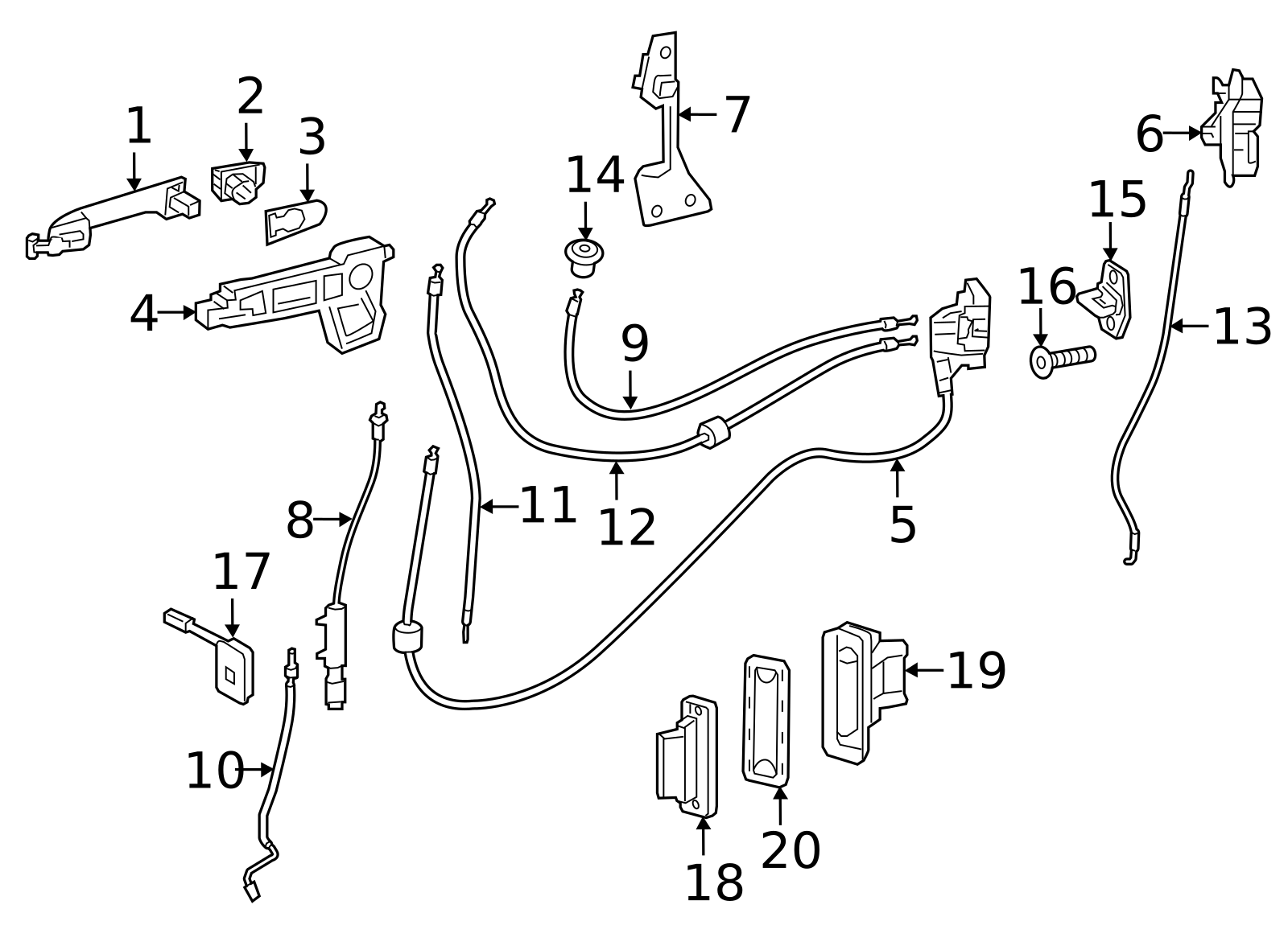 2019-2024 Mercedes-Benz Lock Actuator 9107303900 | MB Parts Store