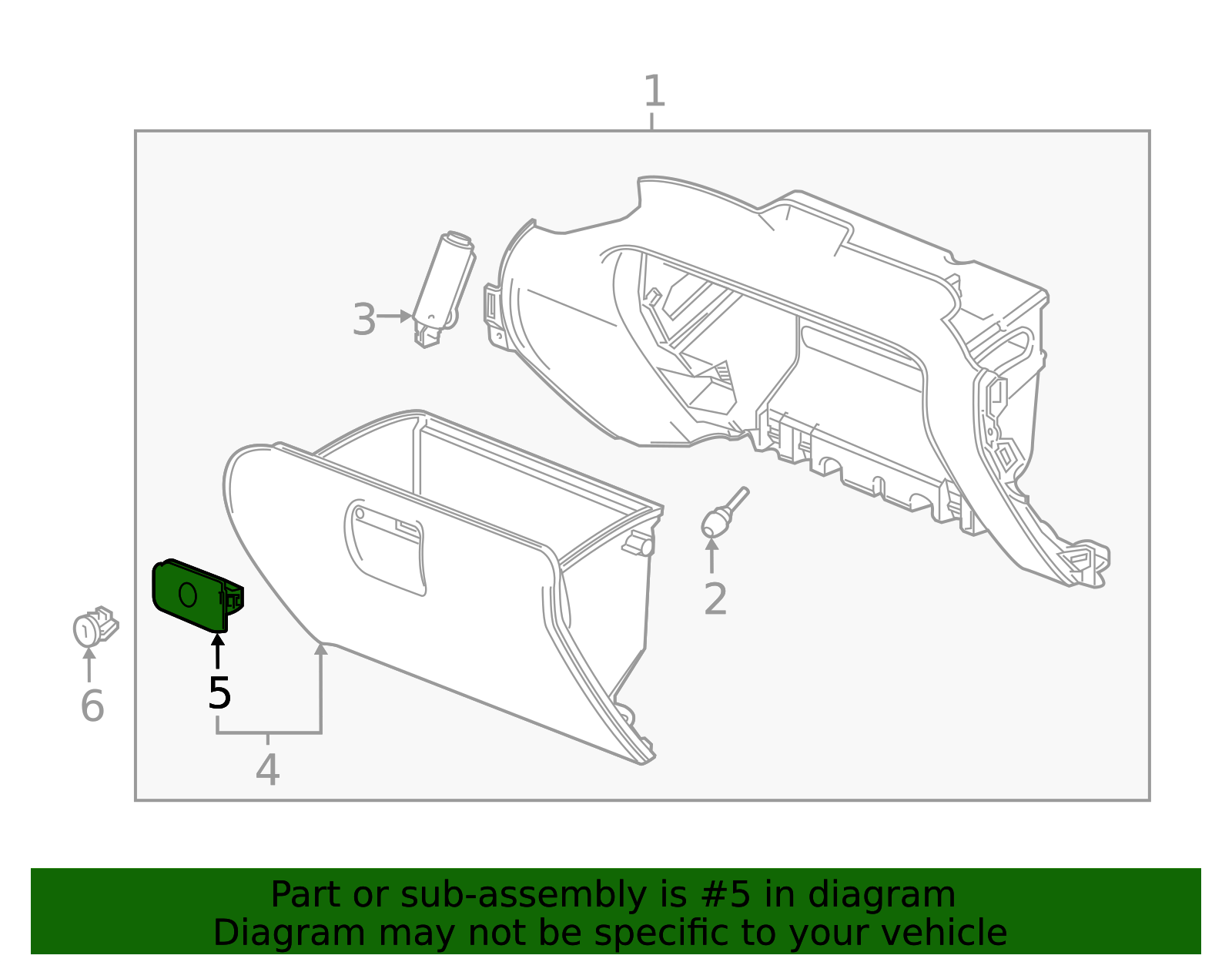 84961448 - 2022-2025 GM - Handle | My GM Part
