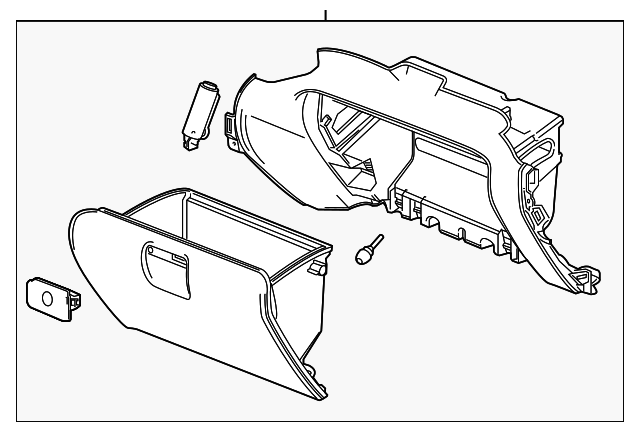 2022-2025 GM Glove Box Assembly 85531392 | Shop Matick Buick GMC