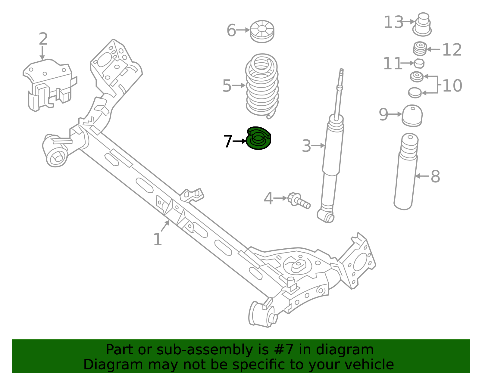 55032-EL00A - Lower Seat 2007-2019 Nissan | Official Nissan Parts Store