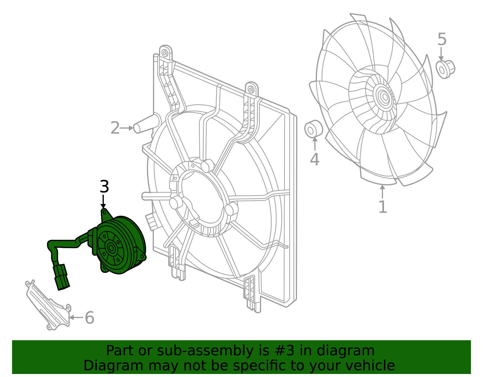 19030-64A-A01 - Fan Motor 2022-2025 Honda Civic | Honda Parts Online