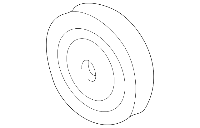 25287-37101 - Hyundai Pulley 1999-2009 Hyundai | Performance Auto Parts