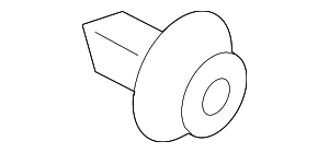 75396-35020 - Wheel Opening Molding Clip 2003-2024 Toyota | Longo ...