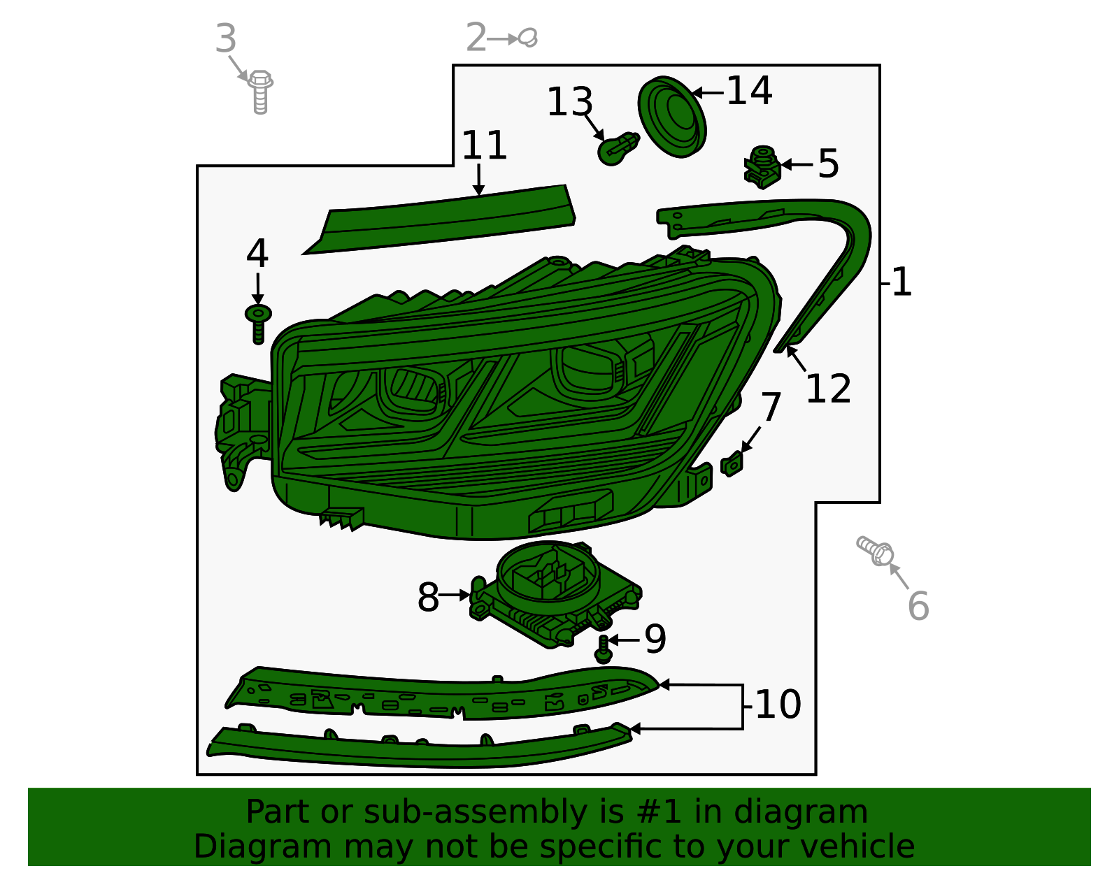 2020-2023 Volkswagen Composite Assembly 3CN-941-082-B | OEM Parts Online