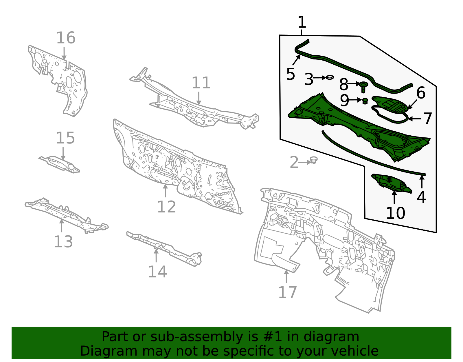74200-TYA-A01 - Acura Cowl Grille 2022-2025 Acura MDX | Performance ...