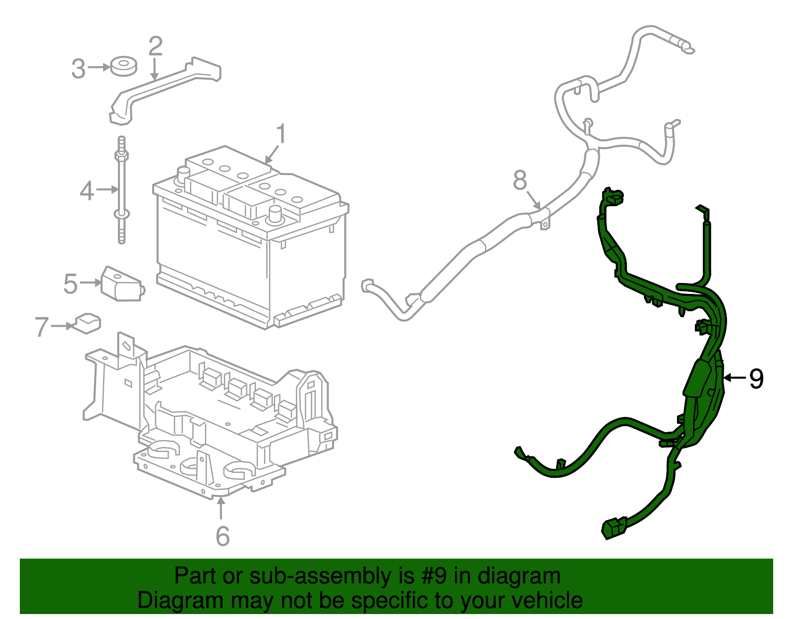 2018-2022 GM Battery Negative Cable 84511233 | Capital Chevy Parts