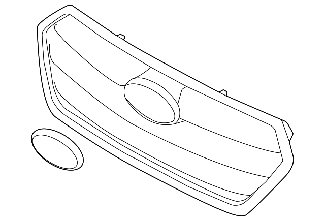 2017 Subaru Outback Grille 91121AL15A | Subaru Parts Store