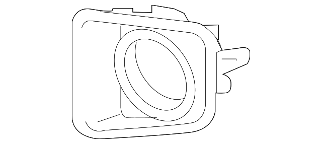 2014-2021 Toyota Tundra 2014-2021 Toyota Tundra - Fog Light Trim (Right ...