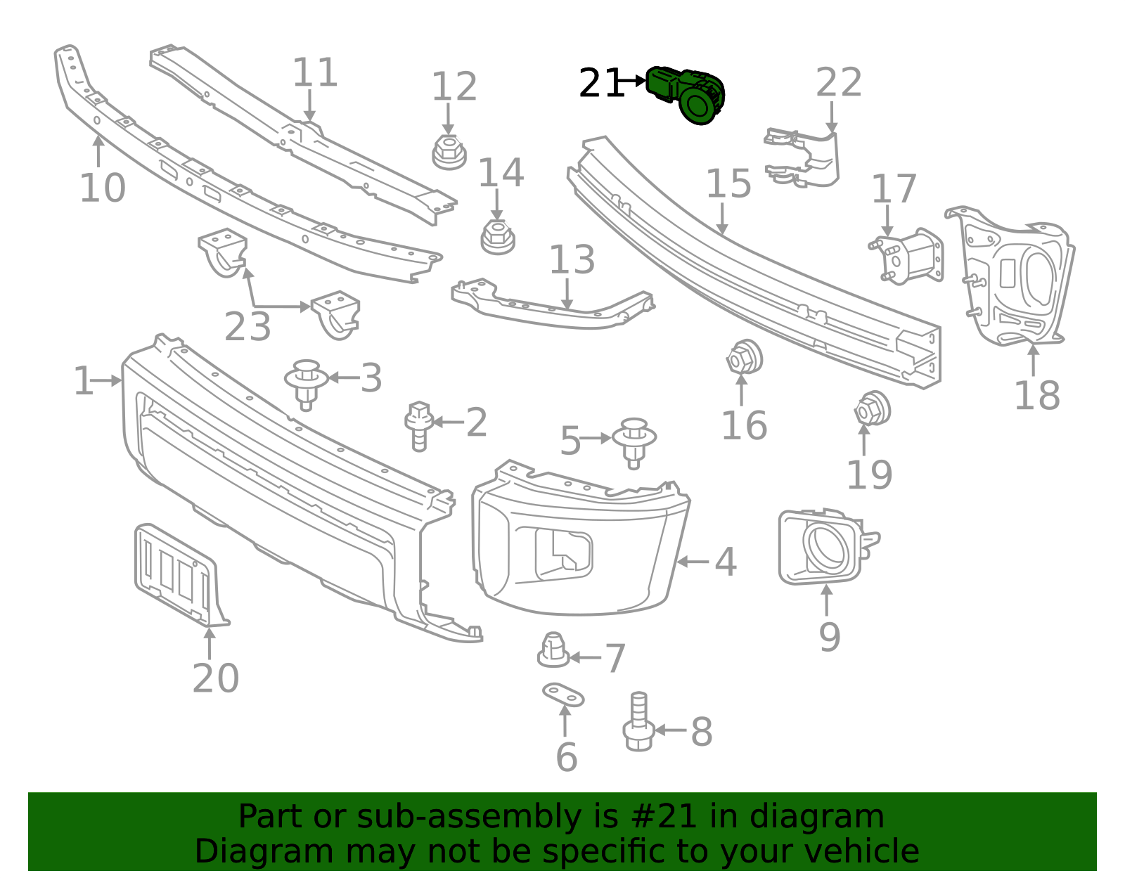Parking Aid Sensor 89341-0R060 | OEM Parts Online