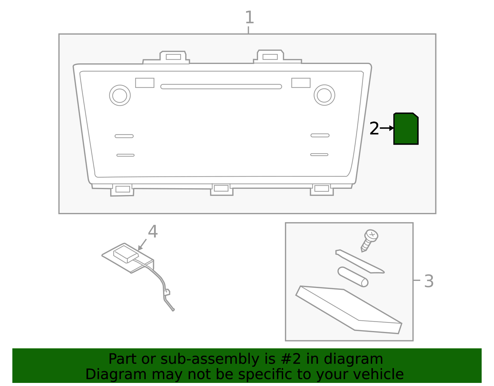 86283AL85A - 2017 Subaru - Memory Card | Subaru Parts HQ