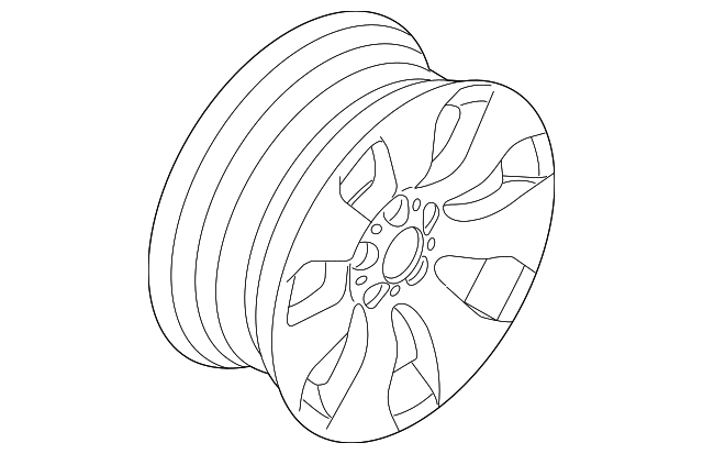 36-11-6-764-623 - Wheel Alloy - 2007-2013 BMW | BMWPartsHub