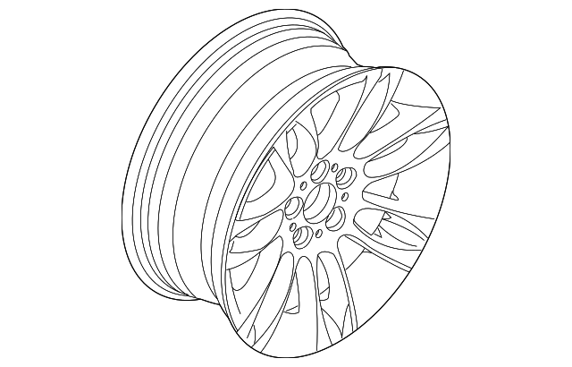 Genuine BMW 36-11-6-775-595 | Wheel, Alloy | FREE Shipping on Most ...