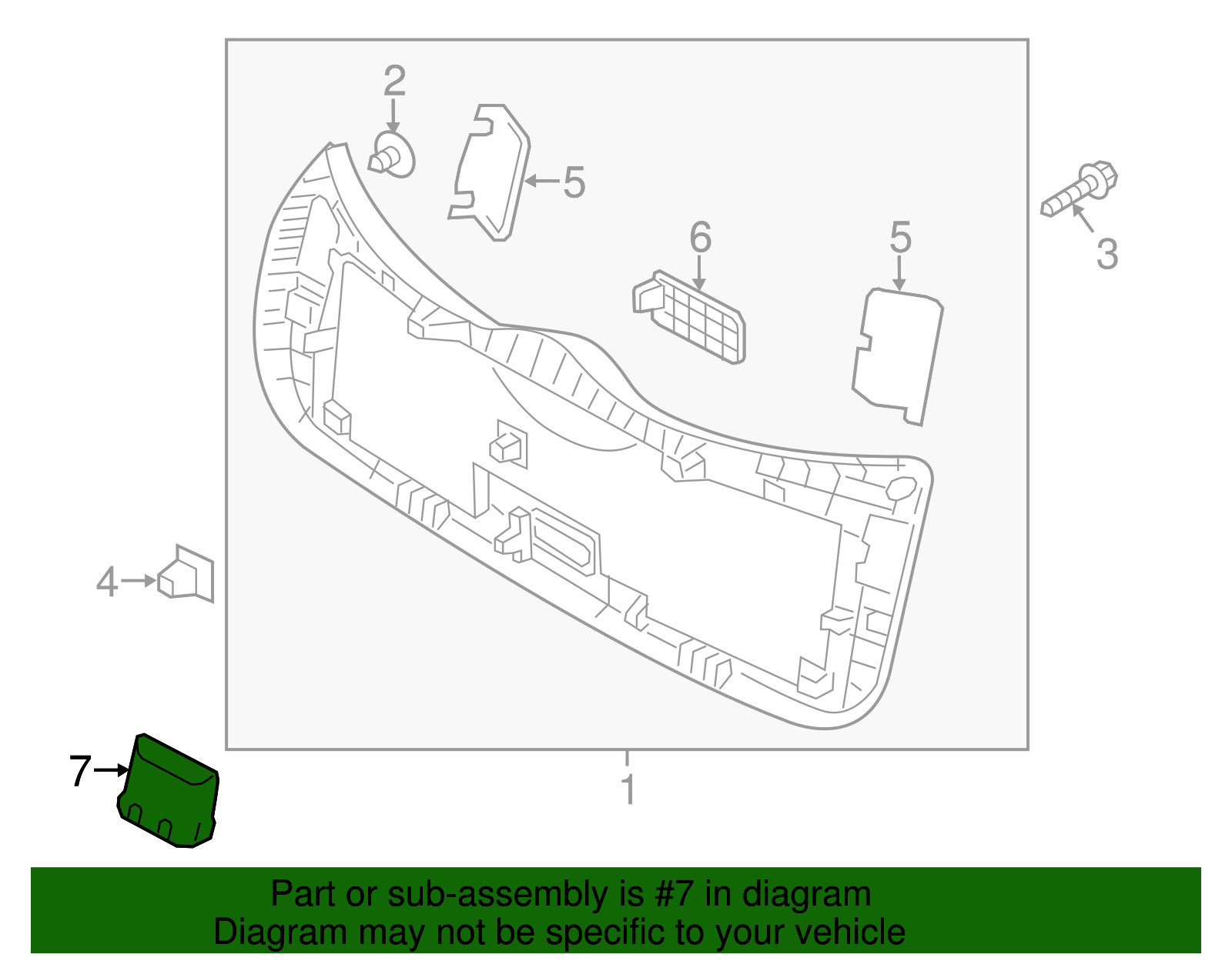 81755-2E000HU - Pull Handle 2012-2017 Kia Rio | Kia.Parts Store