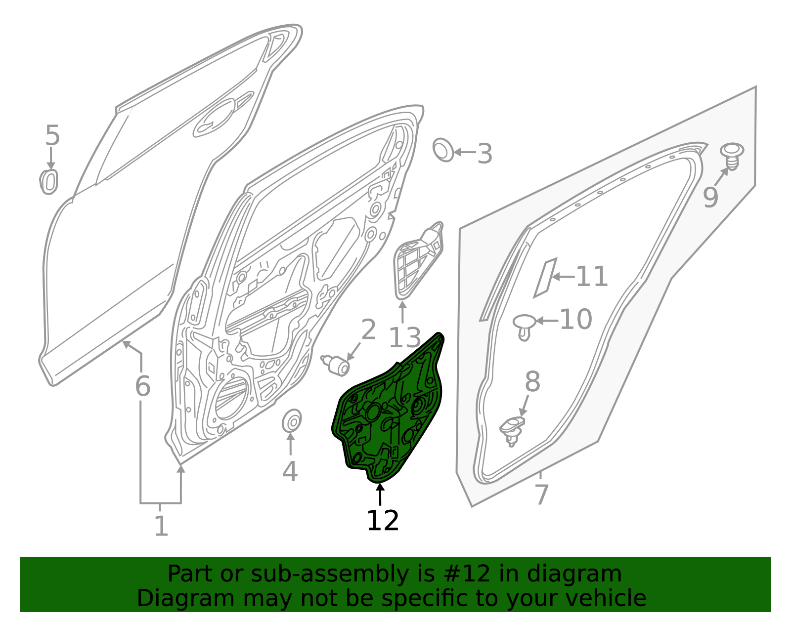 2016-2020 Toyota 2016-2020 Toyota - Water Deflector 67841-WB002 ...