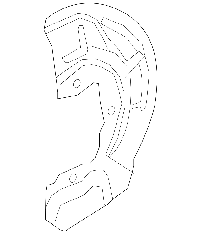 51755-D9000 - Brake Dust Shield 2017-2022 Kia Sportage | Kia.Parts Store