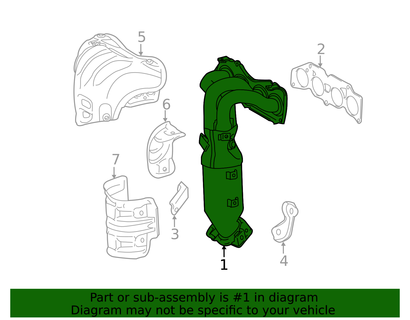 25051-0V020 - High-Quality Catalytic Converter with Integrated Exhaust ...