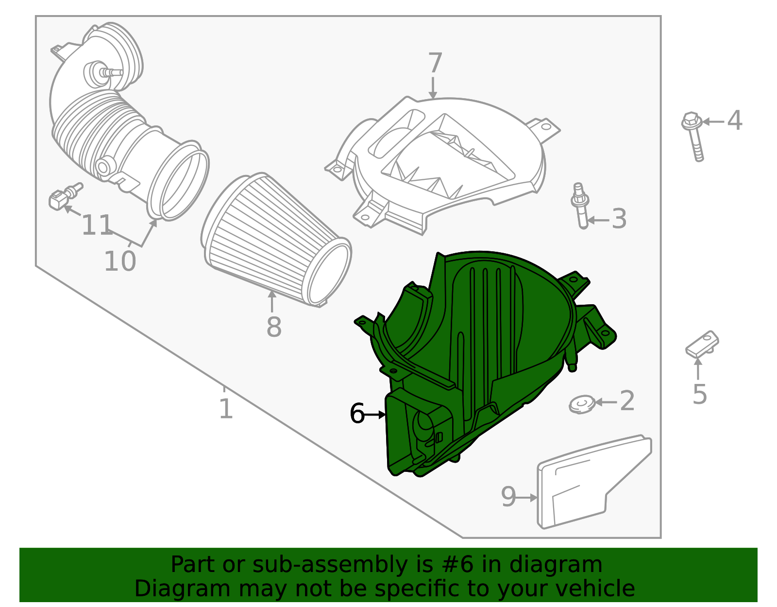 KR3Z-9A612-A - High-Quality Air Filter Housing for 2020-2022 Ford ...