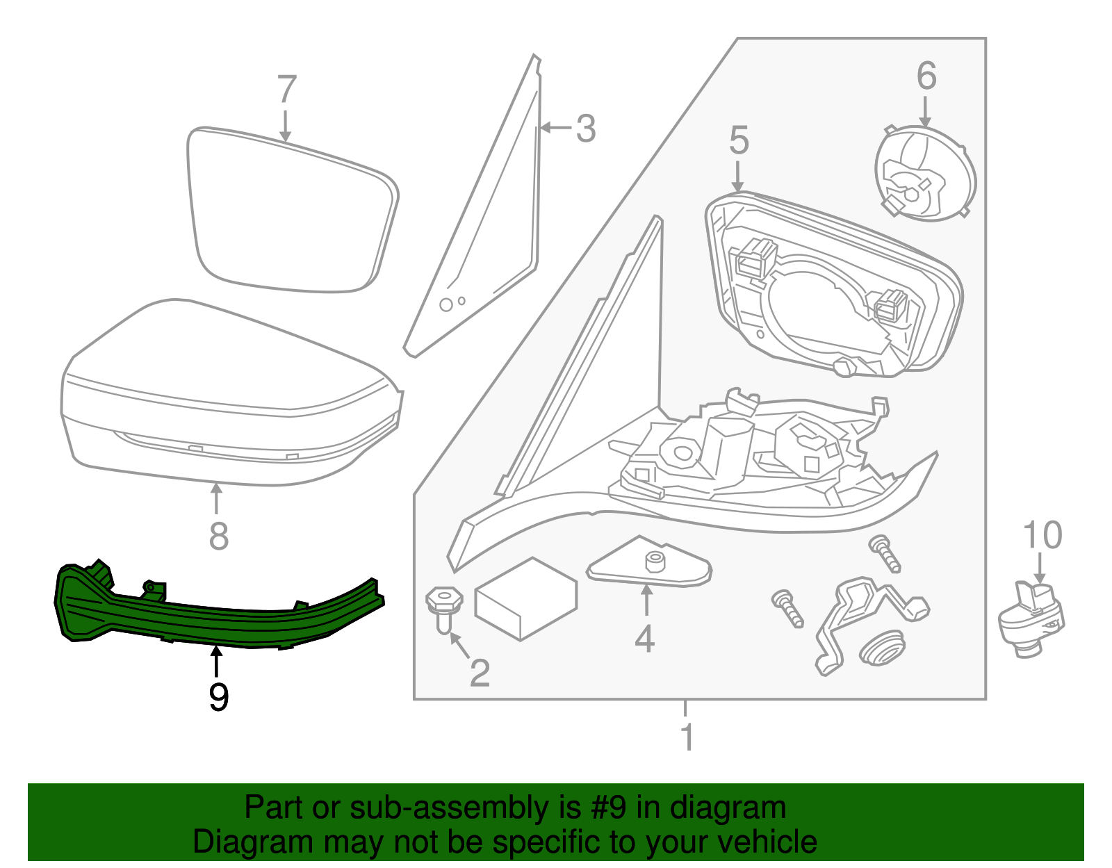 51167414650 - 2016-2025 BMW Signal Lamp (51-16-7-414-650) | BMW of ...
