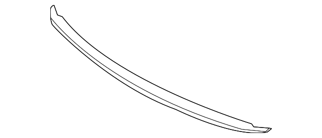 2011-2015 Ford Explorer | Upper Molding | BB5Z-8200-AA | Walls' Ford Parts