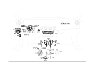 213-905-66-08 - Switch Block 1995-2026 Mercedes-Benz | Mercedes-Benz ...