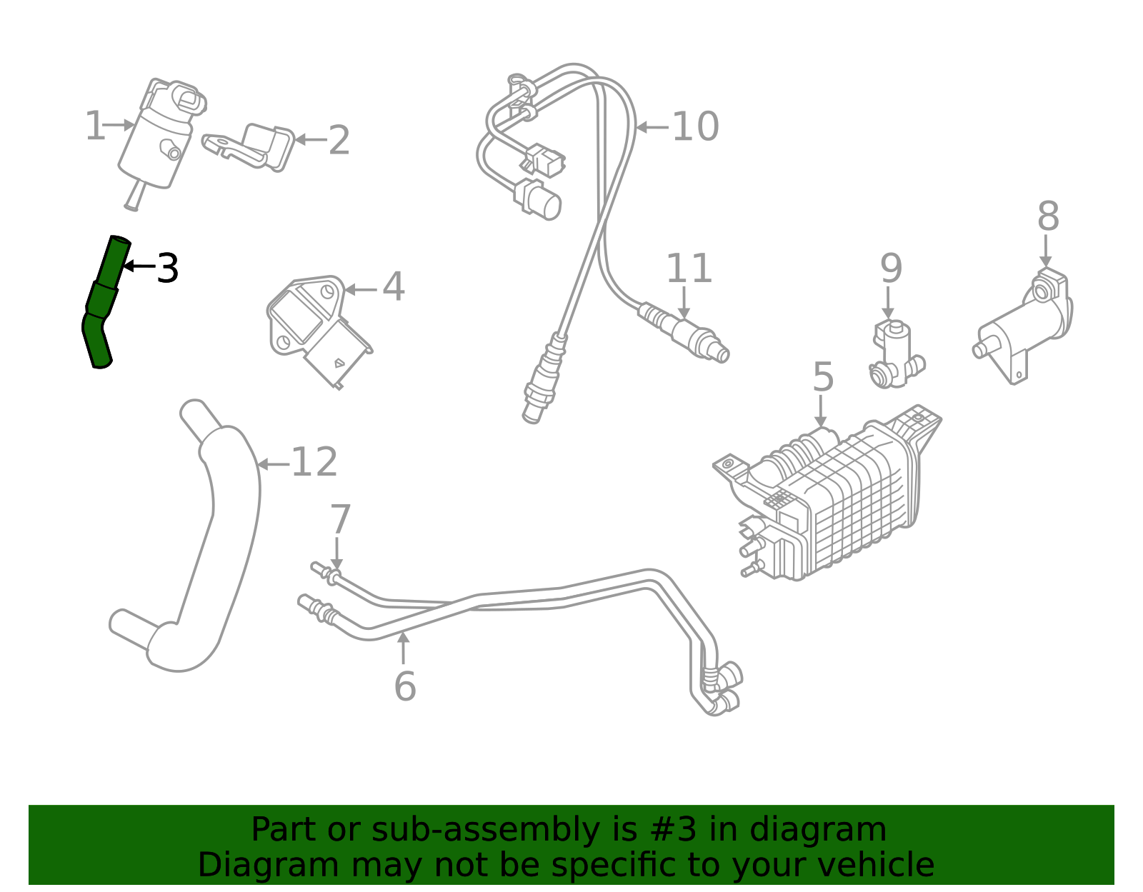 29021-2B110 - Vapor Hose 2017-2022 Kia | Kia.Parts Store